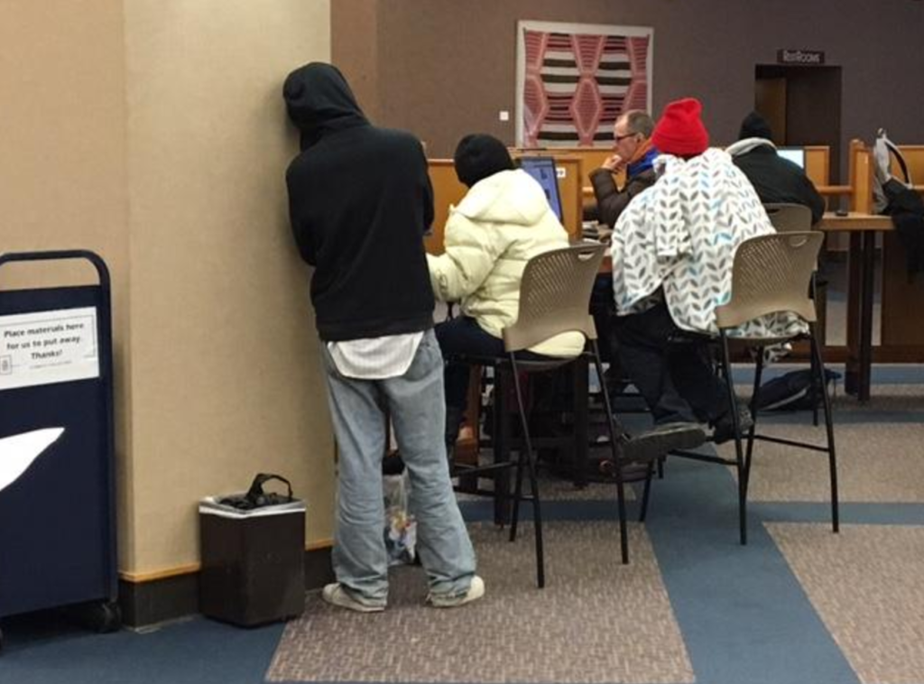 Dallas Library Strives To Be Haven For Homeless | Texas Standard