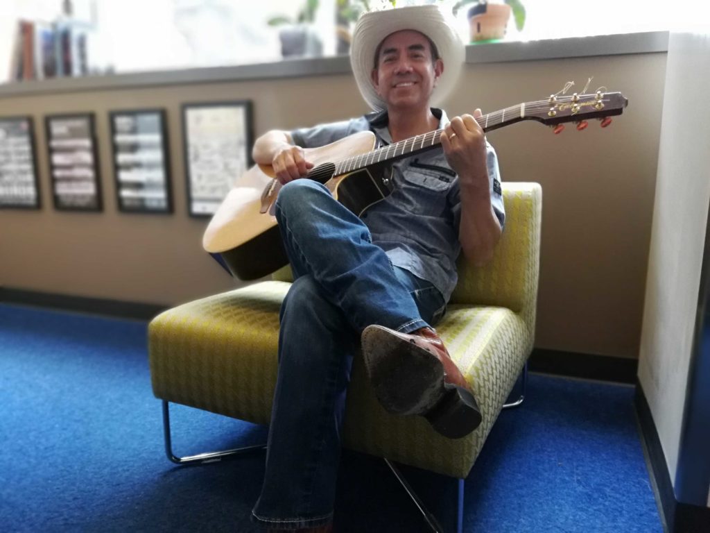 After A Fateful Knee Injury, This Musician Traded His Tennis Shoes For ...