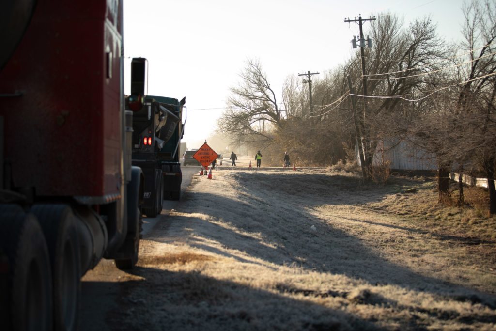 ‘Shingle Mountain’ Removal Begins In Southeast Dallas | Texas Standard