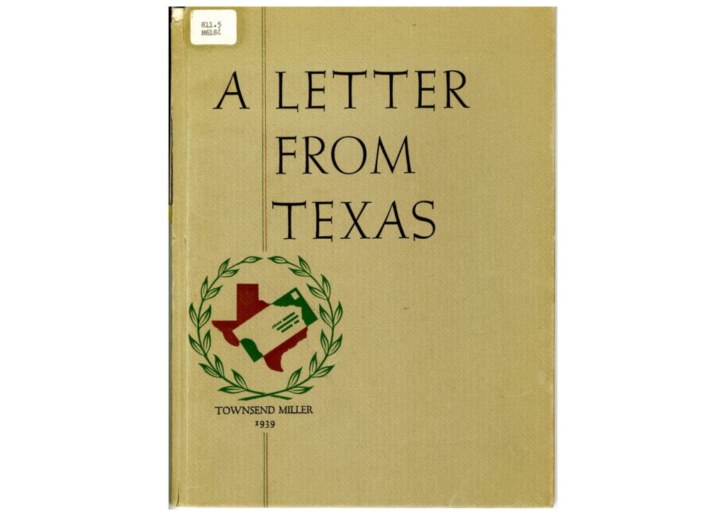 A Letter From Texas. A Poem For Texas. | Texas Standard