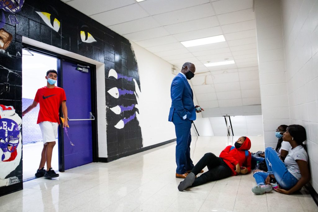 Two months into the school year, LBJ High students are still waiting ...