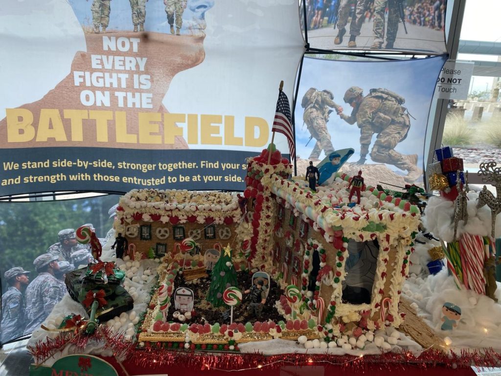 Gingerbread houses spread holiday spirit at William Beaumont Army ...