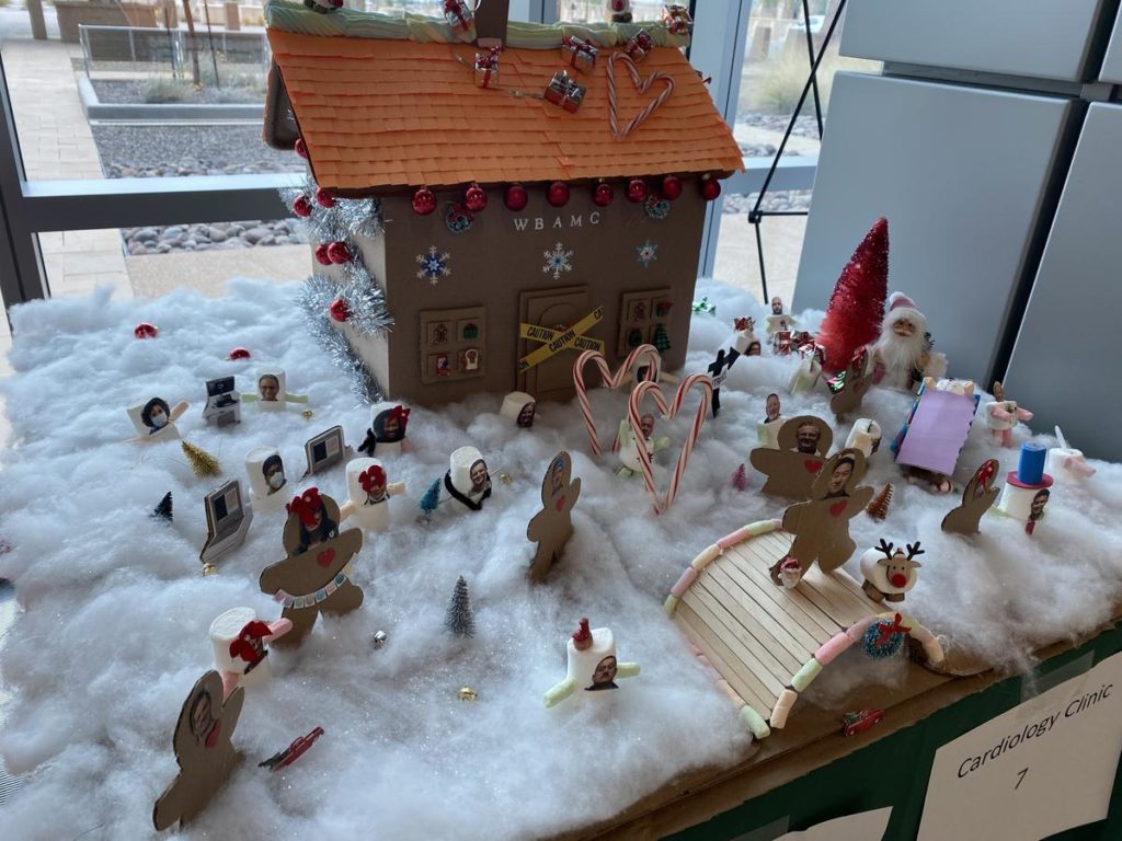 Gingerbread houses spread holiday spirit at William Beaumont Army ...