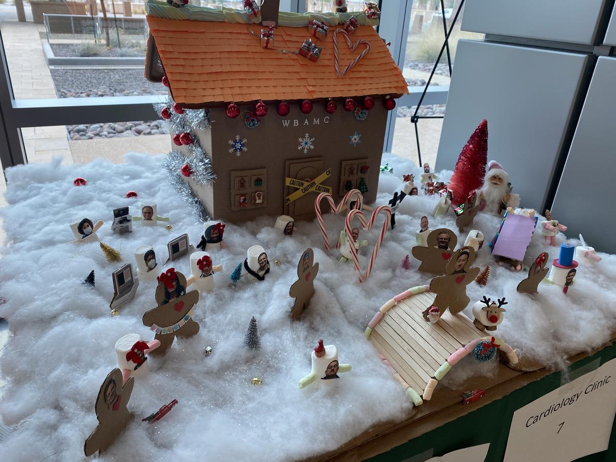 Gingerbread houses spread holiday spirit at William Beaumont Army ...