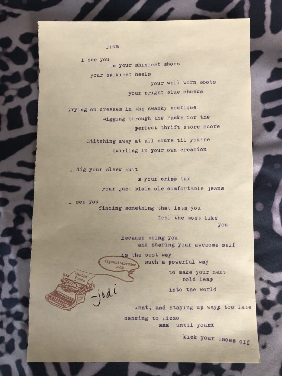 Typewriter Rodeo: Prom | Texas Standard