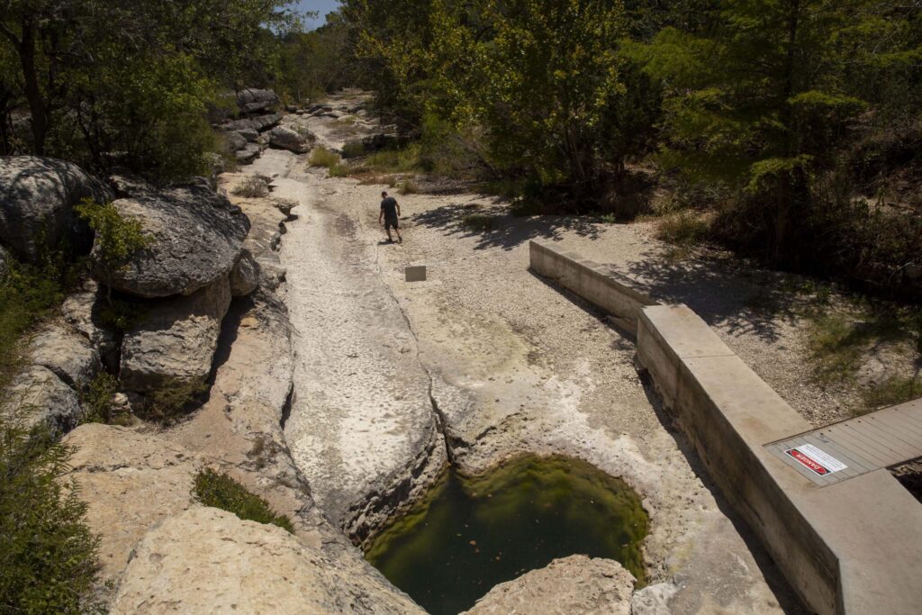 Dry springs in Central Texas warn of water shortage ahead | Texas Standard