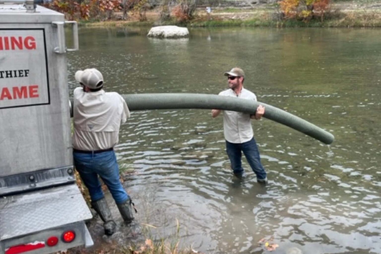 TPWD trout stocking program keeps anglers busy all winter long | Texas ...