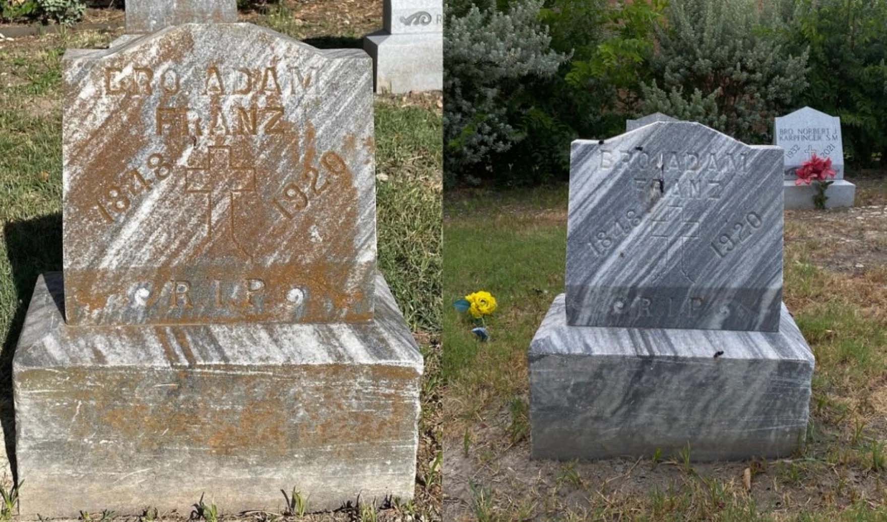 Restoring headstones and history: A San Antonio man’s mission to bring ...