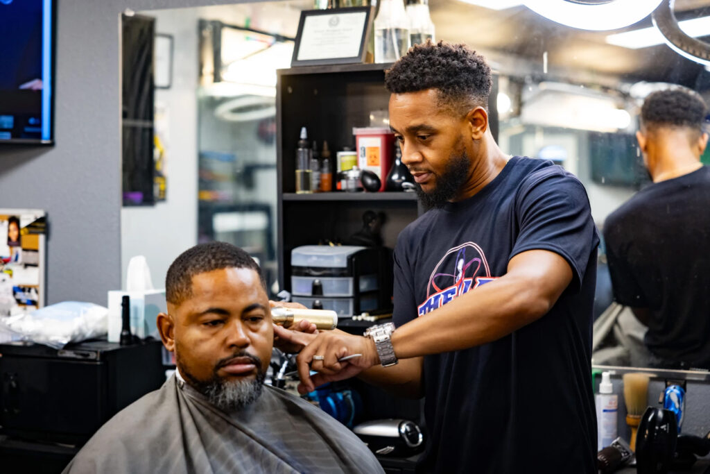 At local barber shops, clients leave with a haircut and health ...