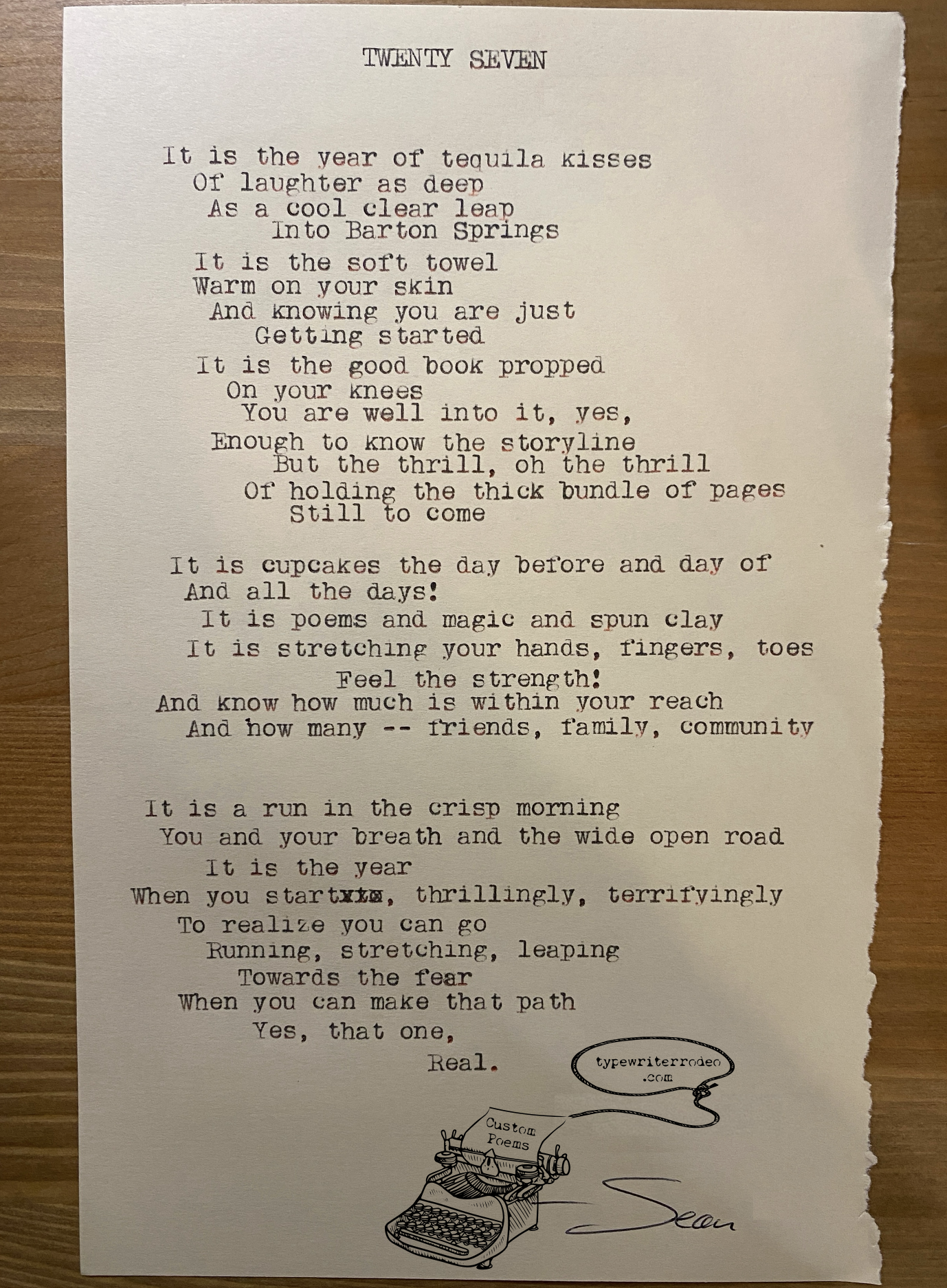 Typewriter Rodeo: Twenty seven | Texas Standard