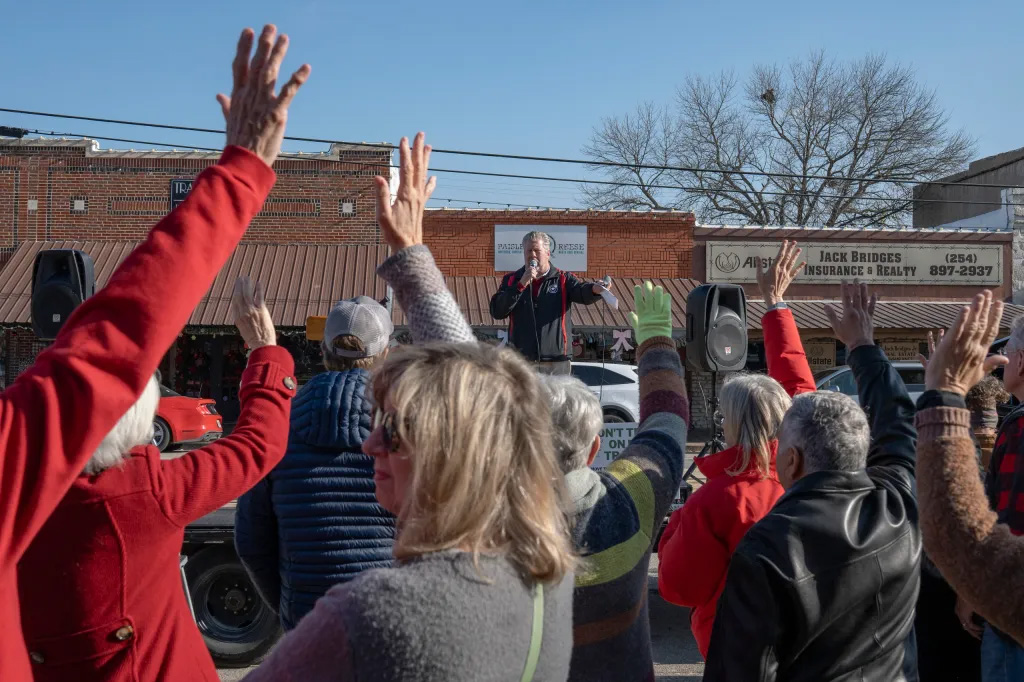 Residents protest high-voltage power lines that could skirt Dinosaur ...