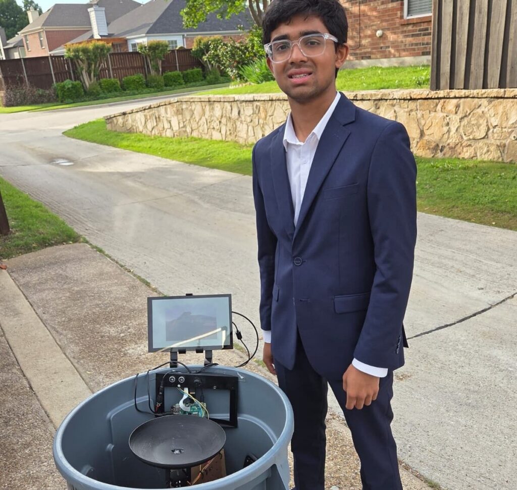 This Texas teen’s inventions take the guesswork out of recycling ...